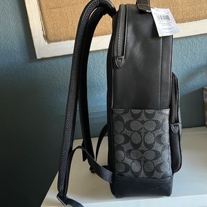 Coach | Bags | Nwt Coach Laptop Backpack Black On Black | Poshmark